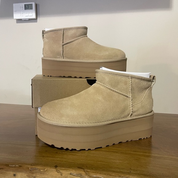 UGG | Shoes | Ugg Ultra Mini Platform Sand | Poshmark